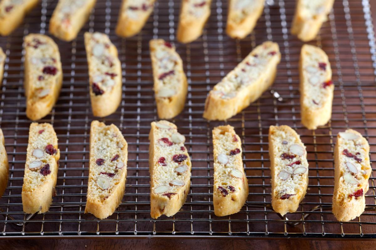 Classic Cranberry Almond Biscotti