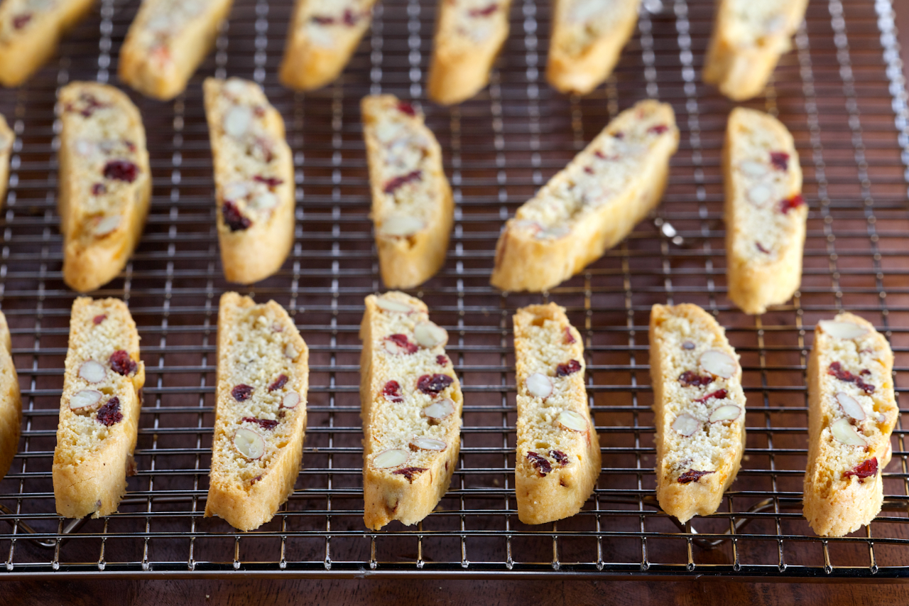 Classic Cranberry Almond Biscotti
