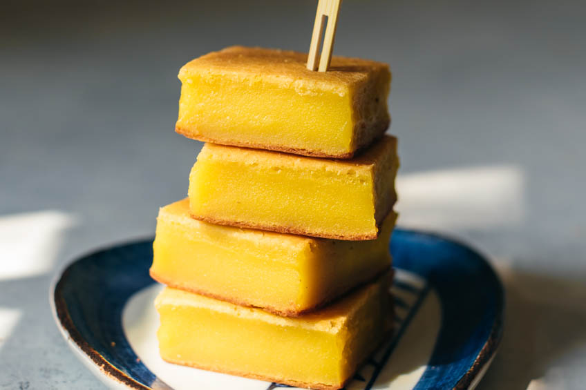 This Delightfully Chewy Mochi Cake Is Made With Fresh Corn