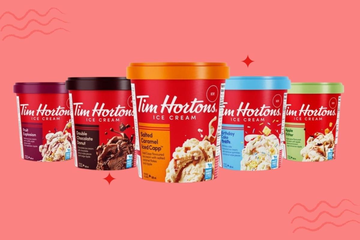 We Rank The New Tim Hortons Ice Cream Flavours From Best To Worst