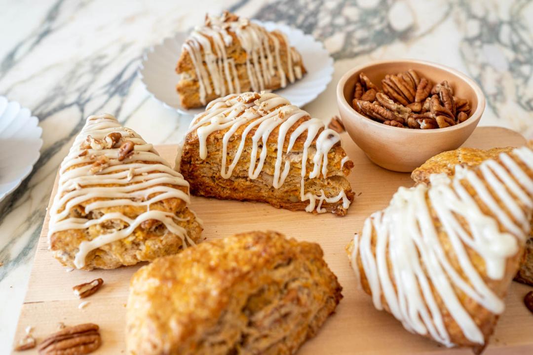 Best Carrot Cake Scones Recipe | Flavour Network