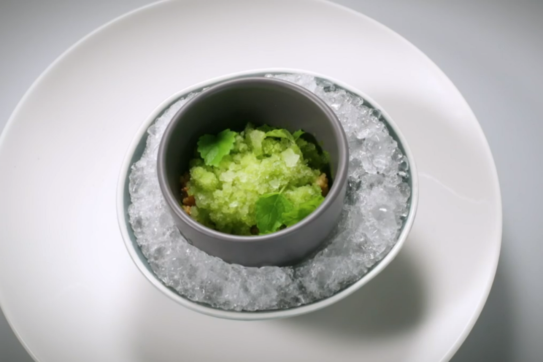 Frozen Cucumber + Creamy White Chocolate Duo
