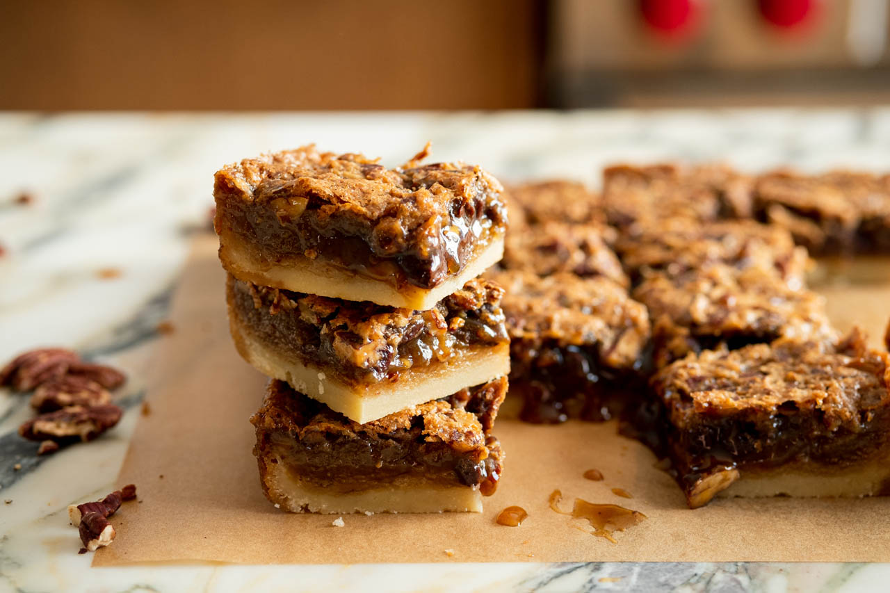 Brown Butter Maple Pecan Squares | Flavour Network