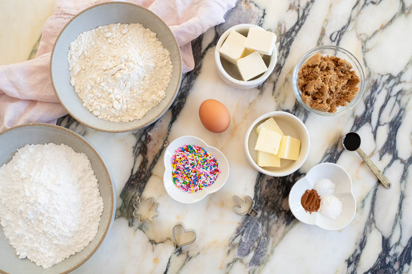 Dunkable Funfetti Cookies With Cream Cheese Dip
