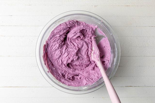 The Prettiest No-Bake Ube Cheesecake