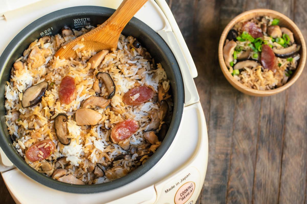 Best Chinese Chicken And Shiitake Rice Cooker Dinner Recipe
