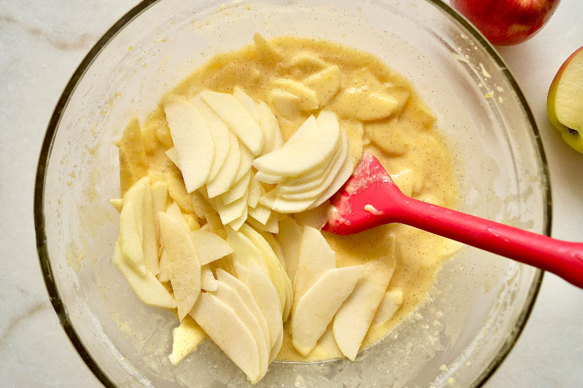 Italian Invisible Apple Cake Recipe | Flavour Network