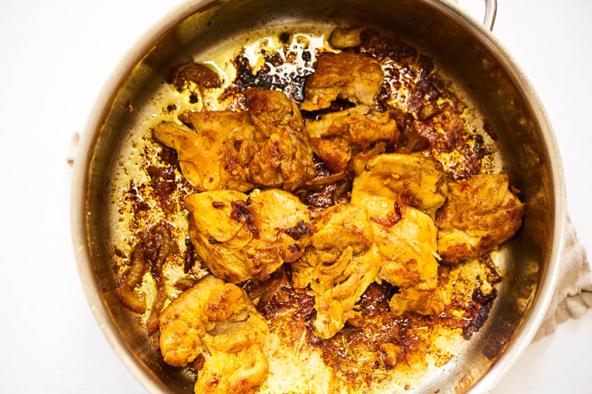 Best Persian Crispy Rice With Chicken (Tahchin) Recipe