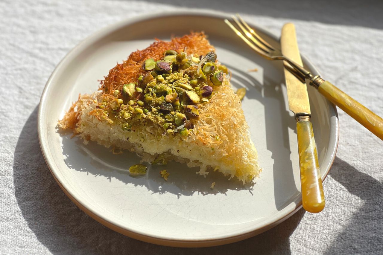 3-Cheese Knafeh (Kunafa) - Flavour Network