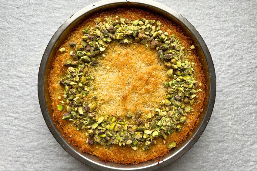 3-Cheese Knafeh (Kunafa) - Flavour Network