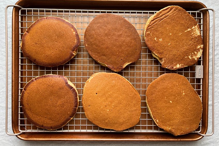 Sticky Toffee Pancakes