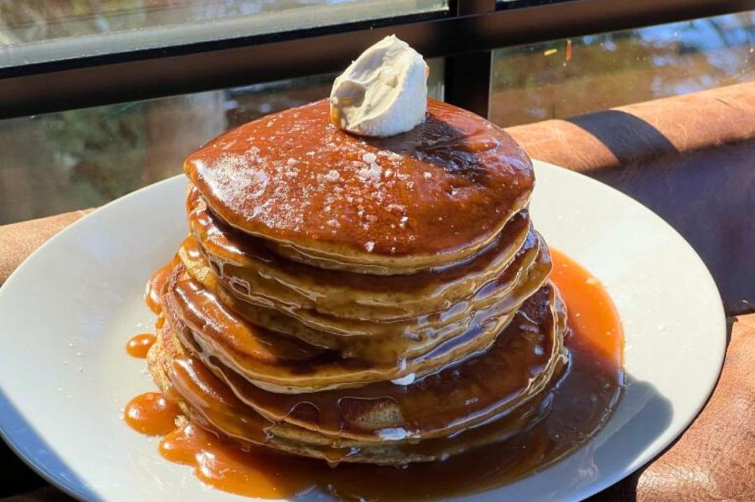 Sticky Toffee Pancakes