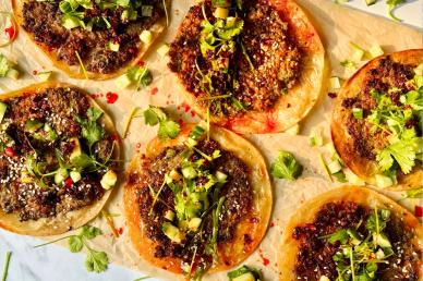 Best Smash Dumpling Tacos Recipe
