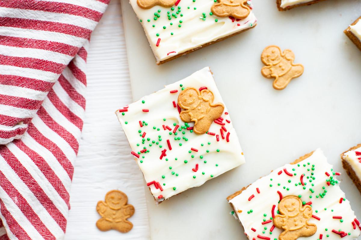 Best Gingerbread Cookie Bars Recipe | Flavour Network
