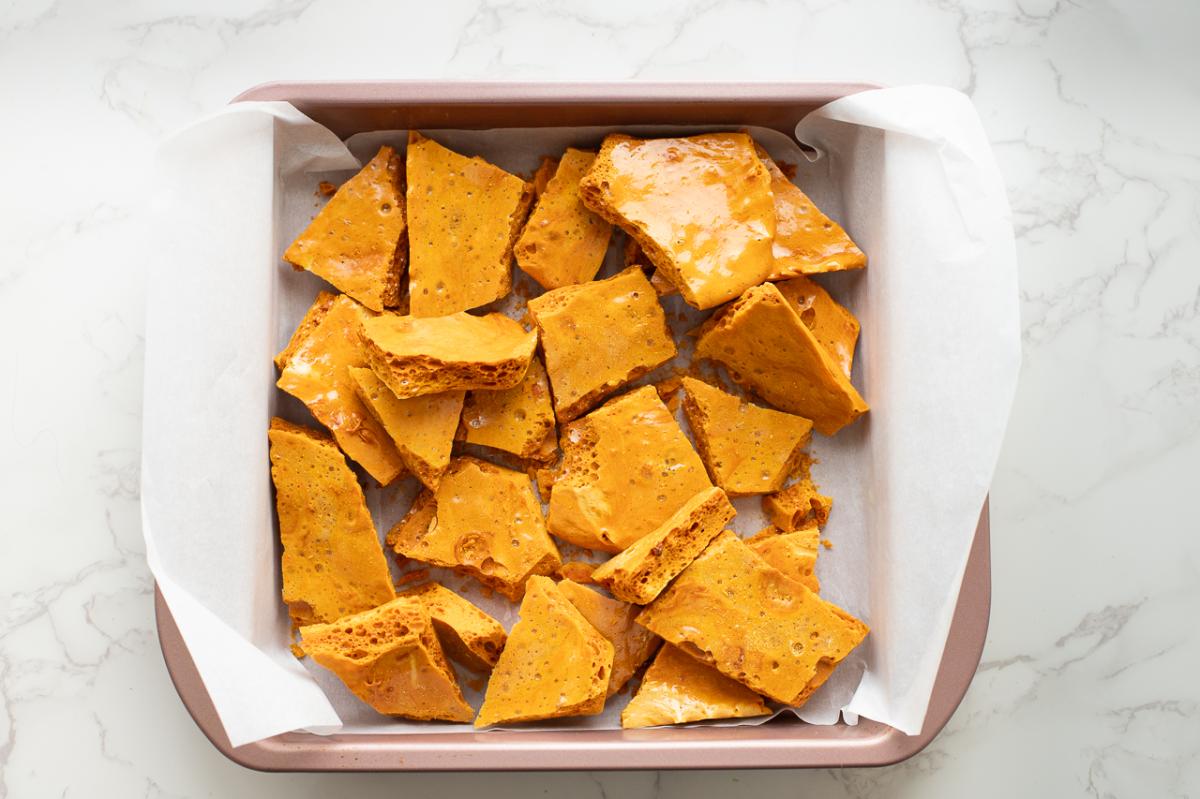 Best Chocolate-Covered Sponge Toffee (Honeycomb Toffee)