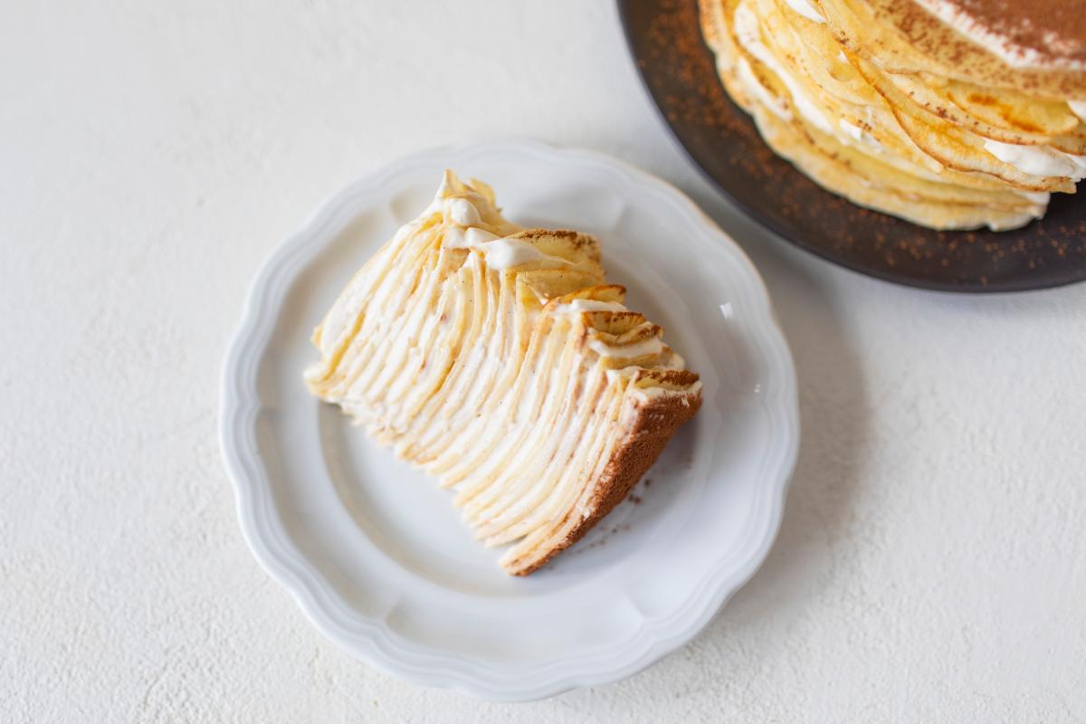 Best Tiramisu Crepe Cake | Flavour Network