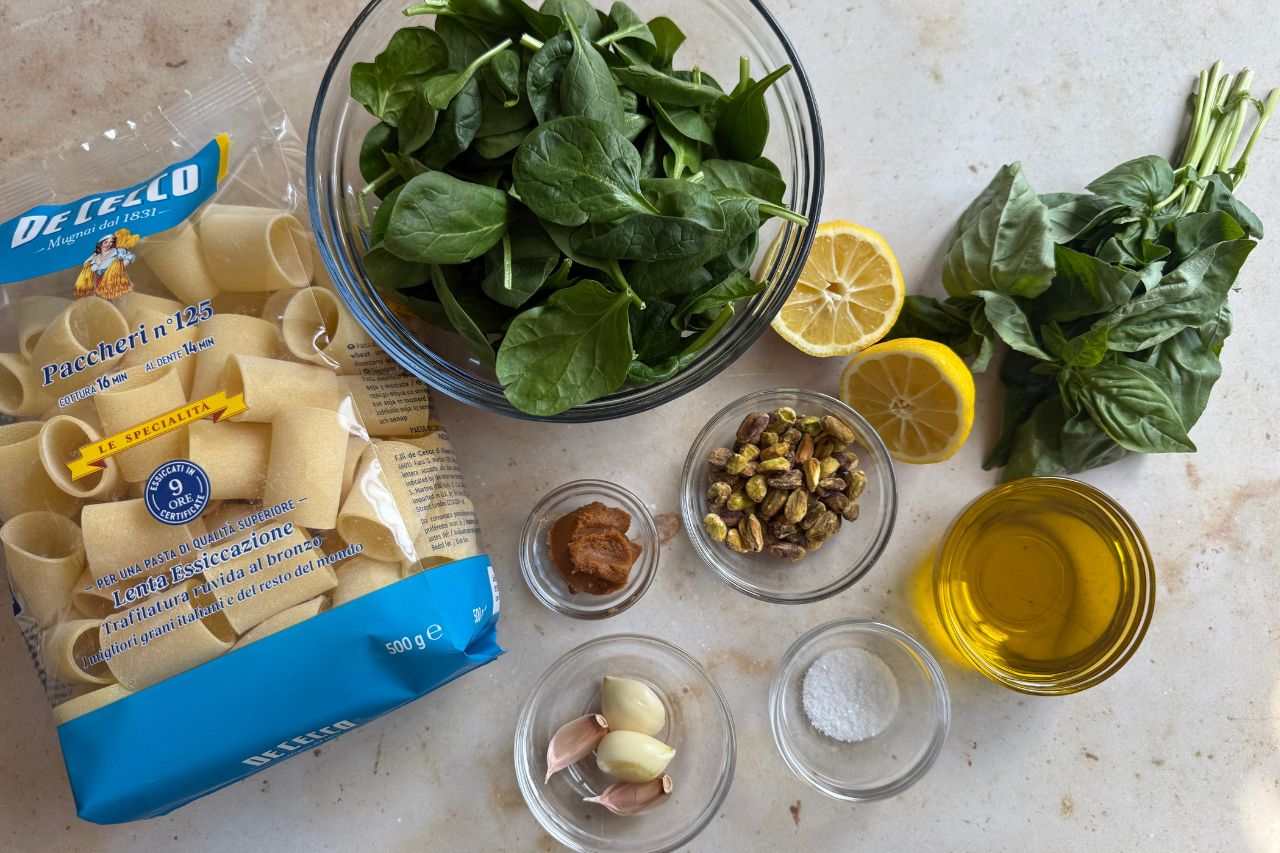 Best Paccheri With Pistachio Pesto Recipe | Flavour Network