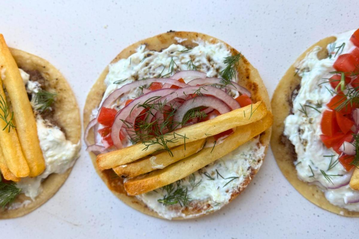 Best Smash Gyro Tacos Recipe | Flavour Network