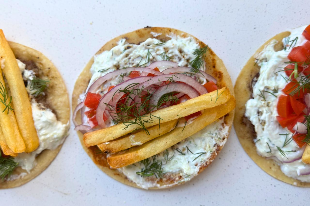 Best Smash Gyro Tacos Recipe | Flavour Network
