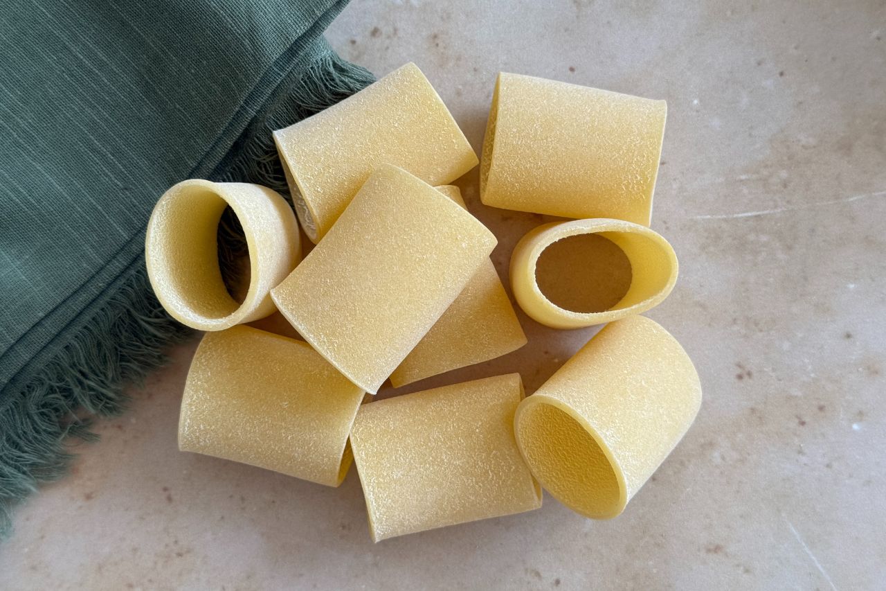 Best Paccheri With Pistachio Pesto Recipe | Flavour Network