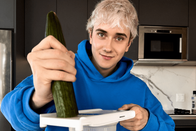How Logan Moffitt Feels About The Name "The Cucumber Guy"