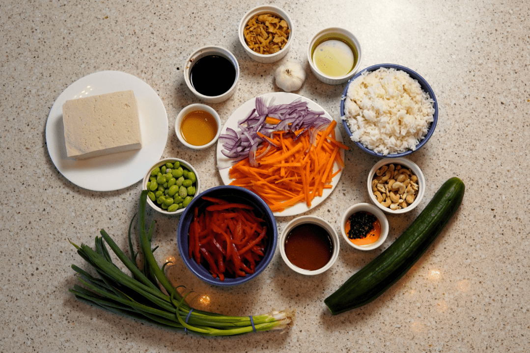 Best Crispy Rice Teriyaki Salad Recipe | Flavour Network